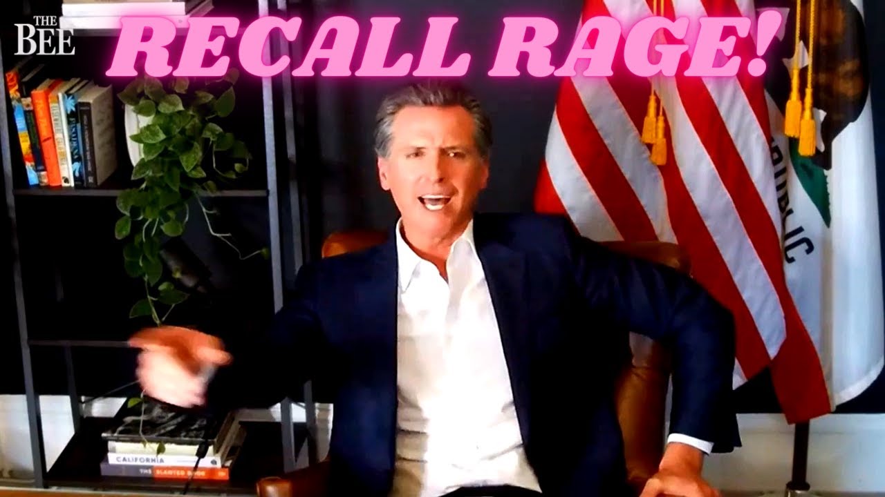 Gavin Newsom Goes on an Unhinged Recall Rage Rant - Whatfinger News ...