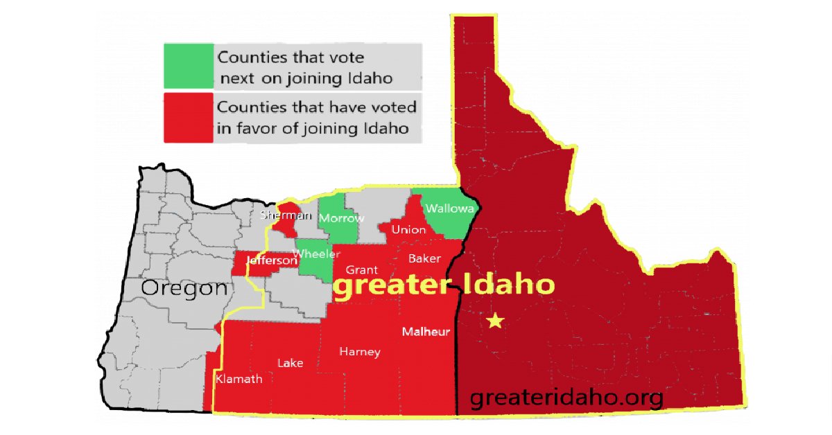 East Oregon Counties Force Vote To Secede From The State – Whatfinger ...