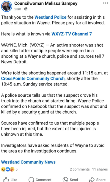 Are we under attack by Iranian sleeper cells? Shooter drove a truck into the church before ...