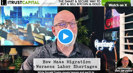 Mass migration does not fix labor shortages. It makes it worse. – Peter ...