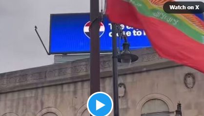 This is in New Jersey – Newark City Hall is raising an Islamic flag ...
