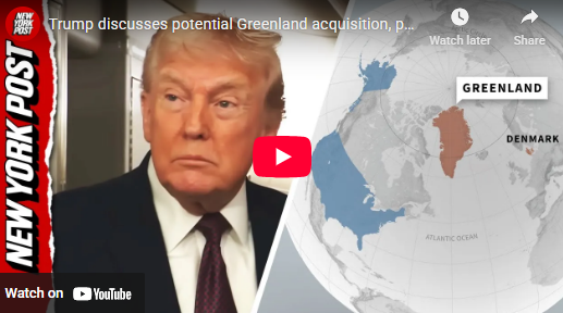 Trump discusses potential Greenland acquisition, peace in Ukraine, NATO ...
