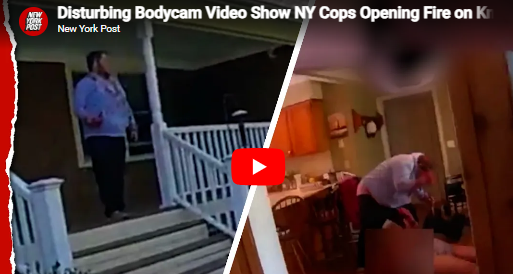 Disturbing Video Shows Cops Opening Fire on Knife-Wielding Maniac who ...